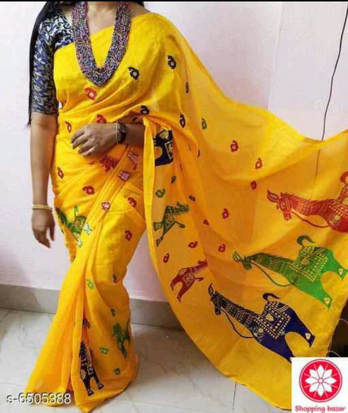 Shop Designer Applique Sarees New Patterns 2018 – Dailybuyys