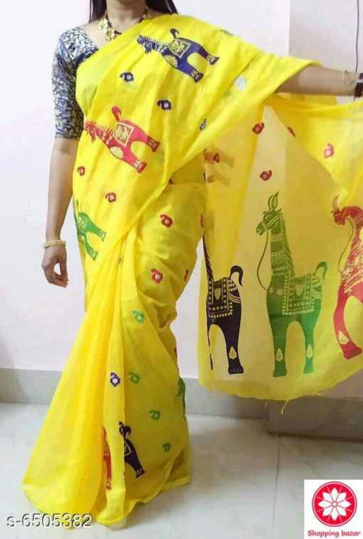 Shop Designer Applique Sarees New Patterns 2018 – Dailybuyys