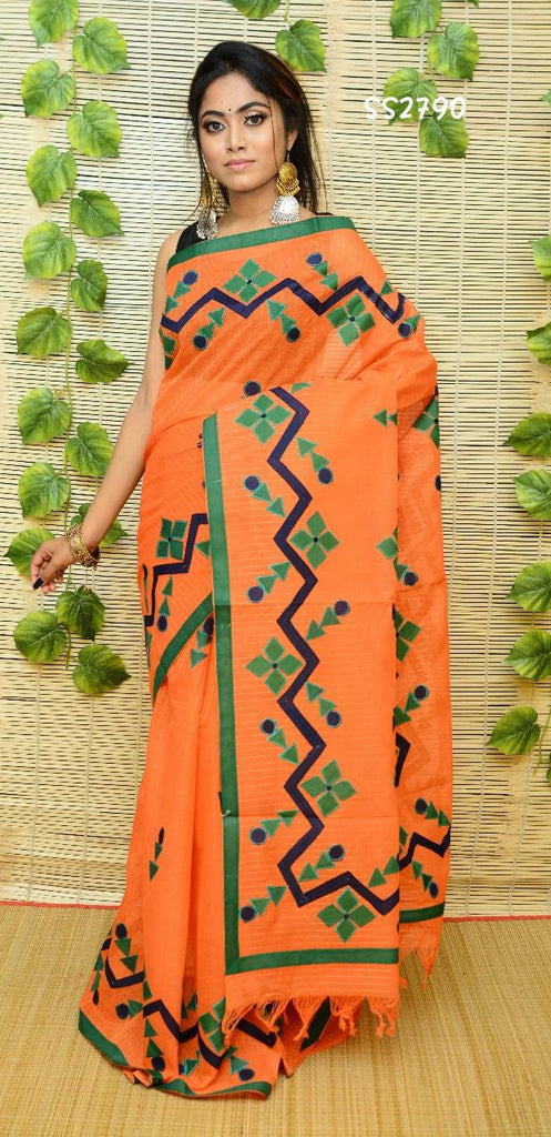 Shop Designer Applique Sarees New Patterns 2018 – Dailybuyys